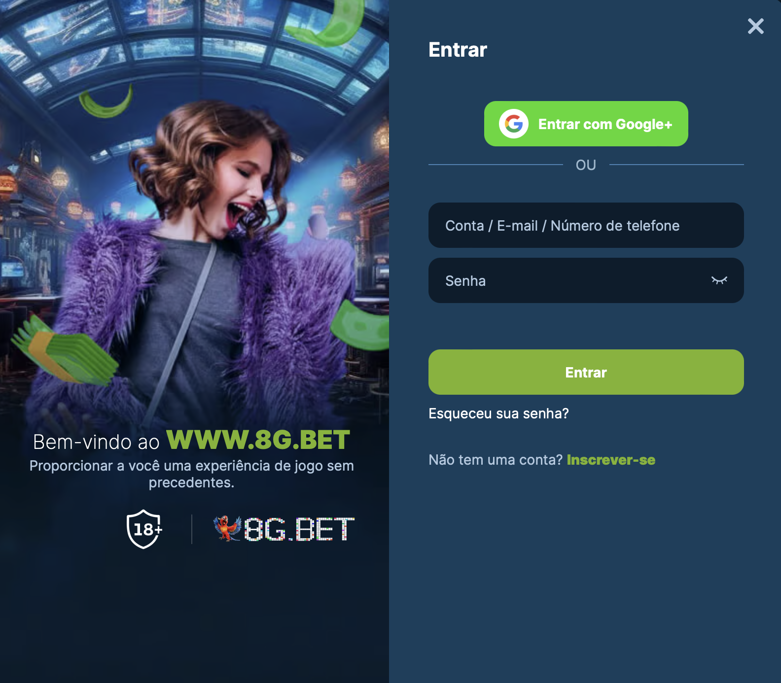8G BET: Casino Online e Apostas Esportivas